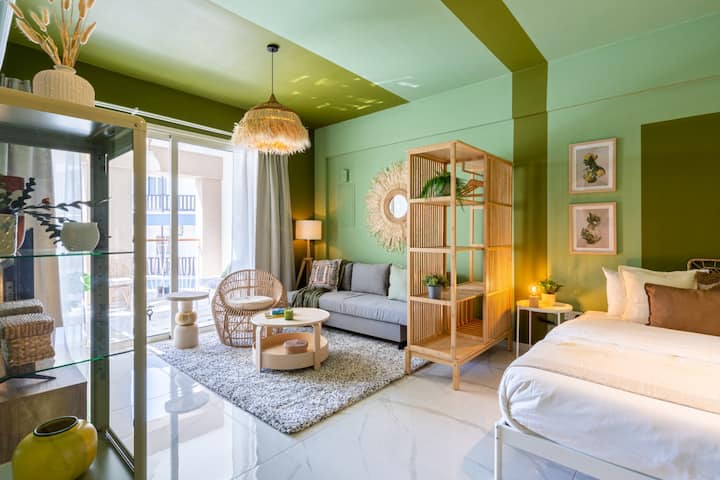 Sunstone - Cozy Studio In Larnaca W/terrace - Larnaca