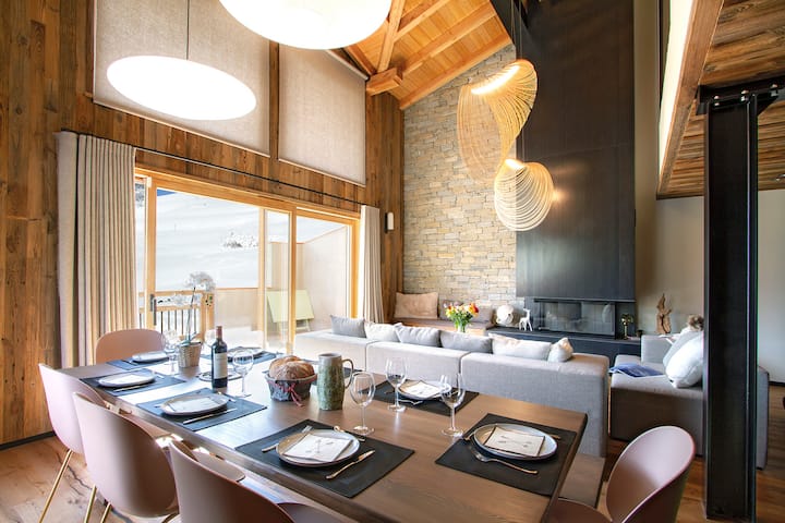 Superbe Appartement Style Chalet + Sauna Privé - Les Deux Alpes
