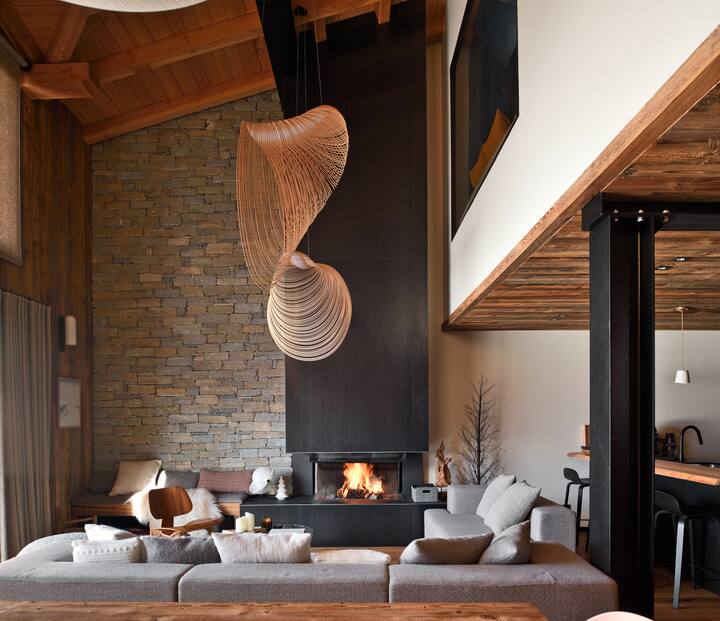 Superbe Appartement Style Chalet + Sauna Privé - Les Deux Alpes
