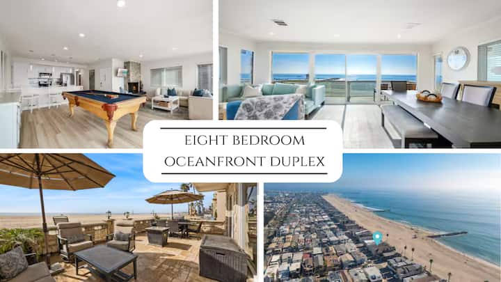 8br Beach Duplex W/ Ocean Views, Patio & Pool Tabl - Newport Beach, CA