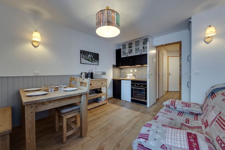 Appt 2p 50m² Cabine - 2ad 2enf - Val Claret