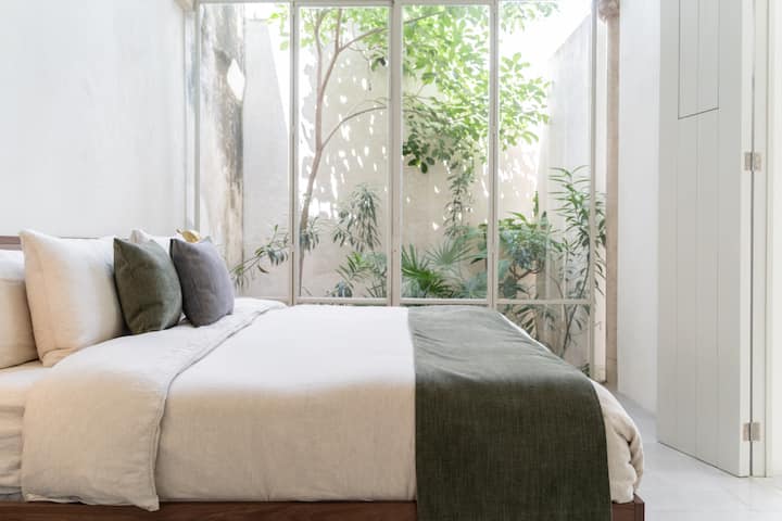 Premium Loft With Private Garden In Centro - Yucatán