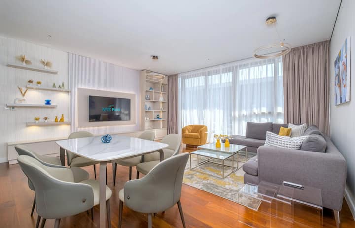 Lush 2.5 Br In City Walk With Burj Khalifa View - Dubai