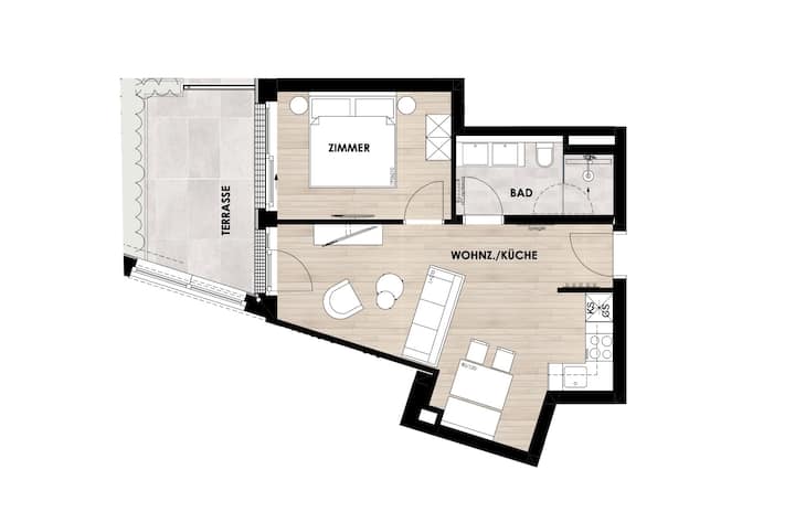 Apartment Deluxe - Kirchberg