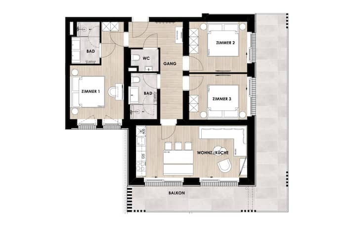 Alpenparks Hotel Apartment Taxacher Kirchberg Apa - Kirchberg