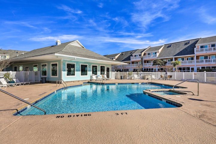 Emerald Isle Condo Near Beach W/ Screened Porch! - 에메랄드 이슬