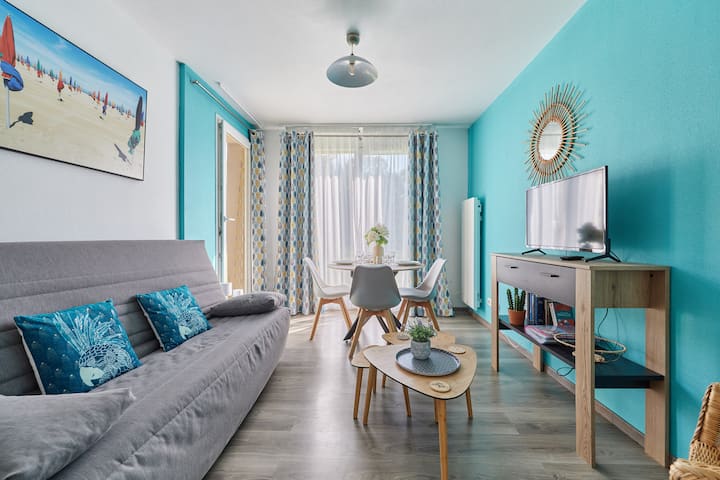 Appartement Bleu Turquoise - Welkeys - Honfleur