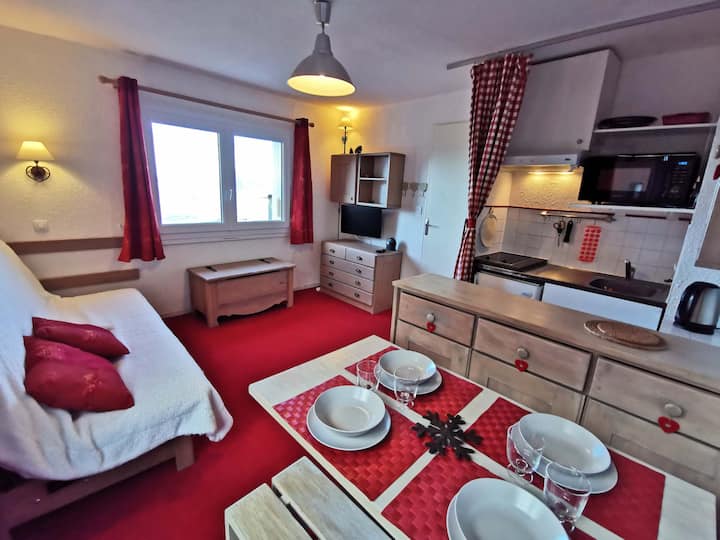 Appartement Les Adrets-prapoutel, 1 Pièce, 4 Pers. - Les Adrets