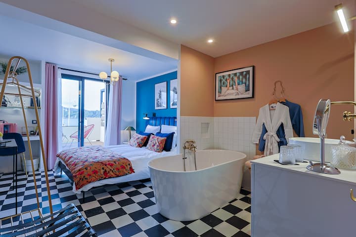 Chambre D'hôte Luxe Vue Mer "Miami" - Carqueiranne