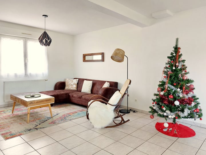 Maison, 120m² Ping-pong Et Garage à 5km Colmar - Eguisheim