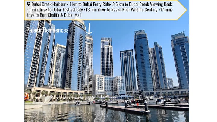 Palace Residence Dubai Creek Harbour 1 Bd Apt - Sonapur