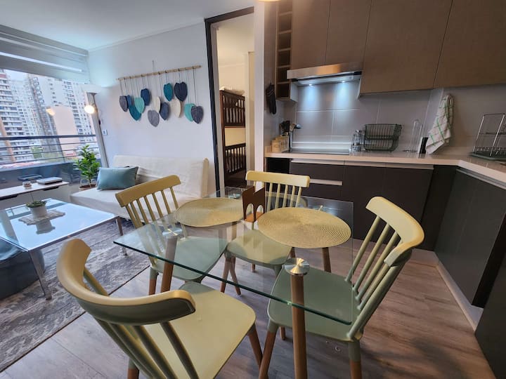 Hom | Amplio E Inmejorable Depto2d2b 4pax Santiago - Santiago