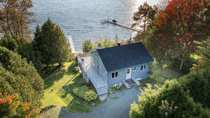 Chalet Le Relaxarium - Spa Et Lac - Lac-Etchemin