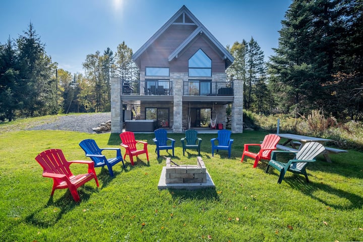 Chalet La Barque Du Bonheur Et Spa - Lac-Etchemin