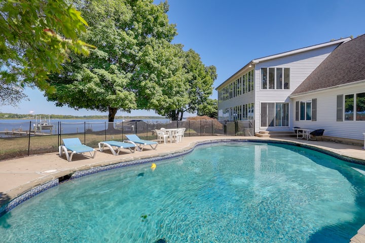 Pet-friendly Home On Chester River W/ Dock! - Chestertown, MD