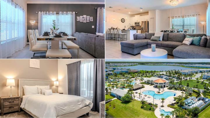 2717 Amazing Townhome W/pool, 5/4 Near Disney - Kissimmee, FL