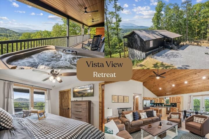 Views! Sauna/hot Tub/firepit/privacy/yoga/spa Feel - Pigeon Forge, TN