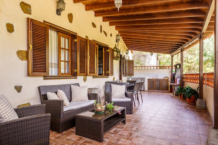 Rural House Mercedes-solarium & Nature Views - Valle Gran Rey