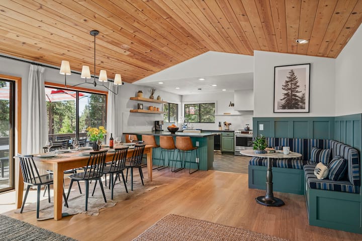 Cozy Winter Cabin | Desk, 2kings, 7min To - Kings Beach, CA