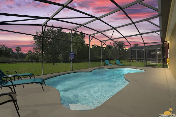 Bellavida Palms Private Screened Pool Home - 基西米