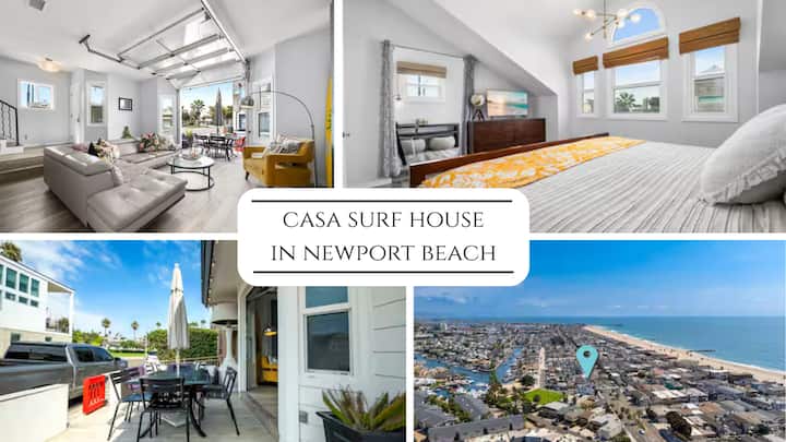 Stunning Casa Surf House In Newport With Parking - Newport Beach, CA