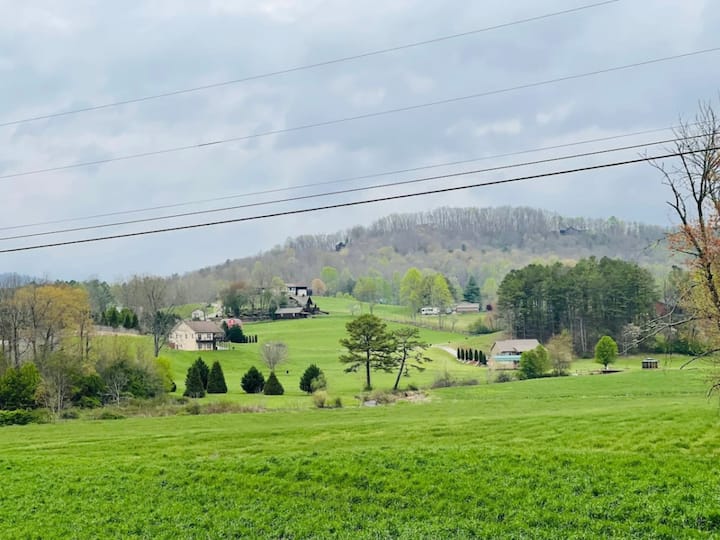 King/romantic/fireplace/privacy - Blairsville, GA