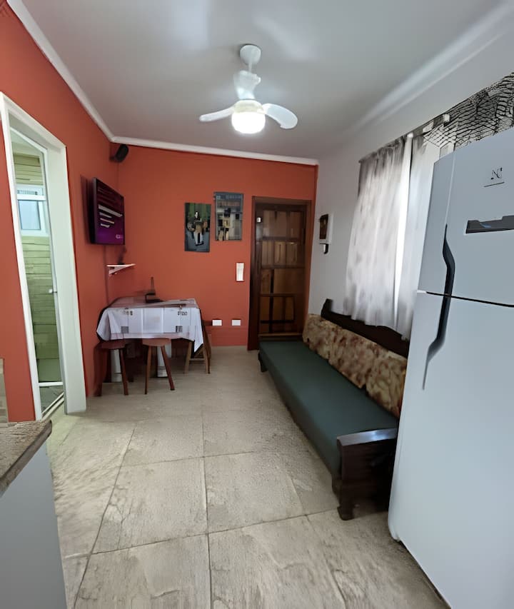 Apartamento Com Ar Cond Ii Na Praia Grande Ubatuba - Ubatuba