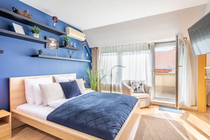 Central - Balcony - Sunny - Super Sleep - Budapest