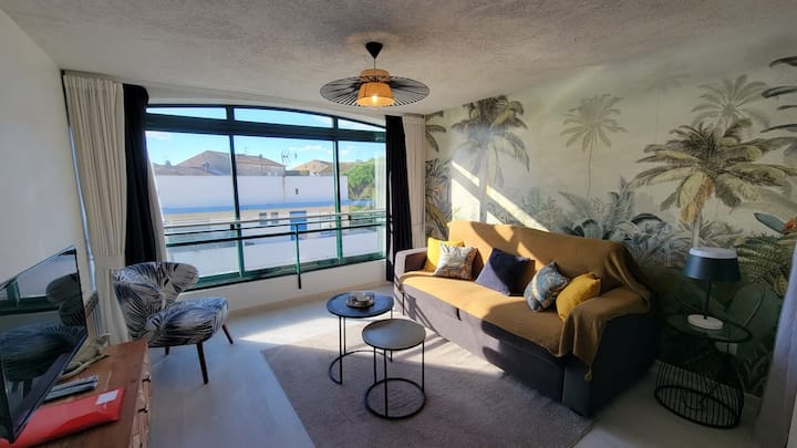 Tropical à 2 Pas Des Plages Avec Wifi - Plage Port-La-Nouvelle