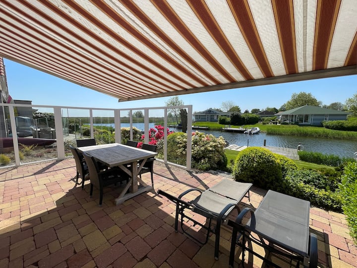 Ferienhaus In Makkum Terrasse Und Sauna - Makkum