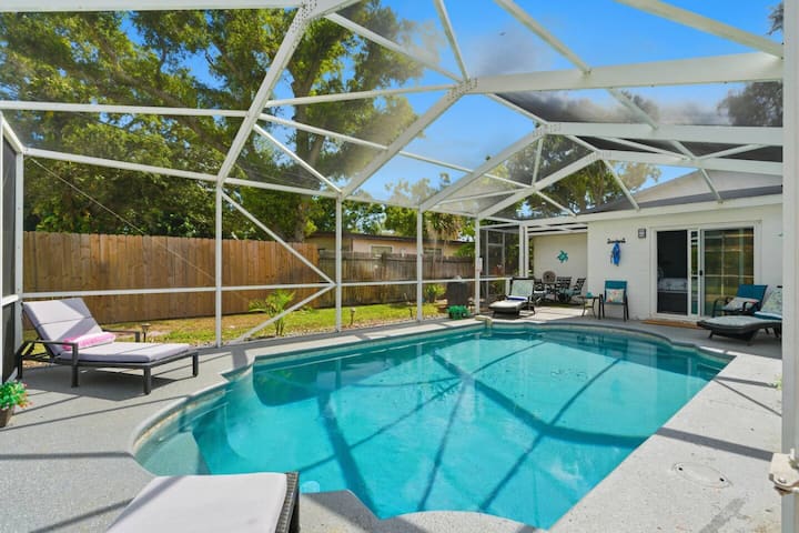 Sun Oasis|poolnear Beach|firepit|game Room - St. Petersburg, FL