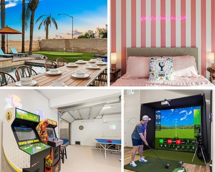 Golf Lovers! | Full Simulator, Pickleball, Arcade! - Indio, CA