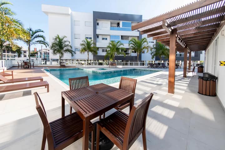 Apê Style A 300m Do Mar Nos Ingleses Norte Pp7088 - Florianópolis