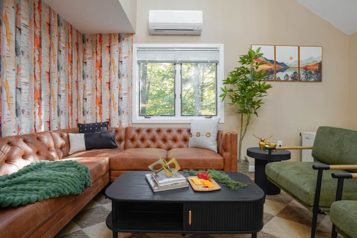 North Conway Chalet|pool Table|sleeps8|pet+ - North Conway, NH