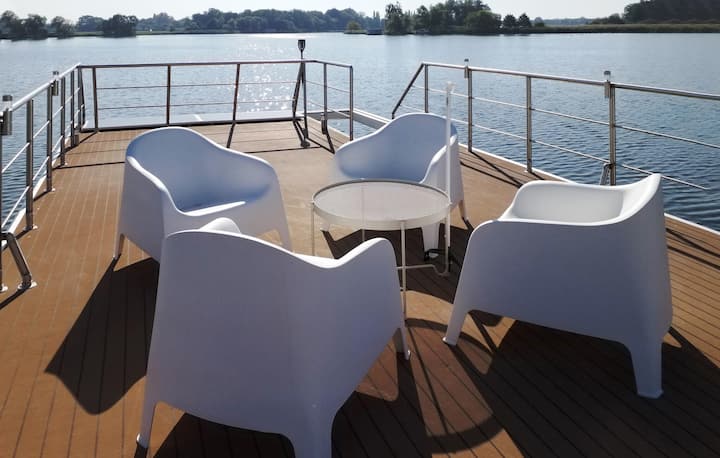 Lovely Ship In Havelsee Ot Kützkow With Lake View - Brandenburg