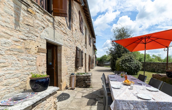 Villa Horizon ÉVasion Familiale Piscine Privée - Aveyron
