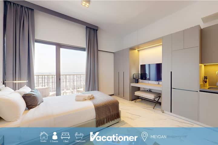 Meydan Studio | Skyline View, 12 Mins To Downtown - Dubái