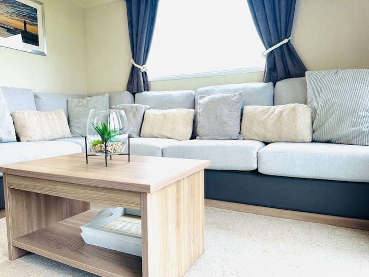 Roulotte-moderne-salle De Bain Privée Séparée-vue - Yorkshire