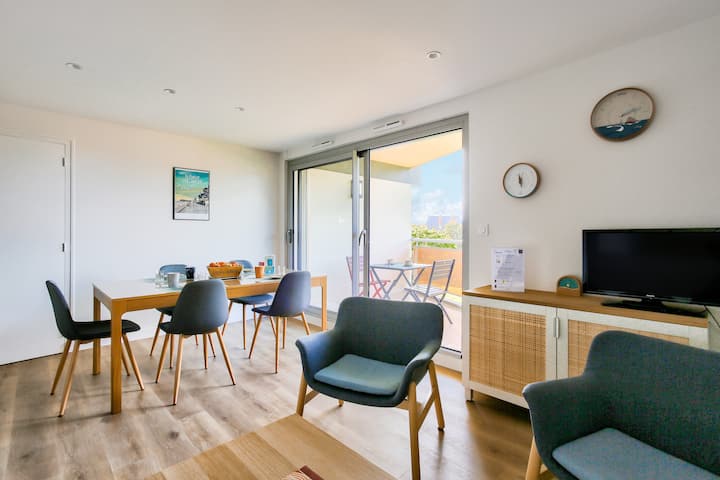 À 130m De La Plage, Bel Appartement Pour 4 - Erquy