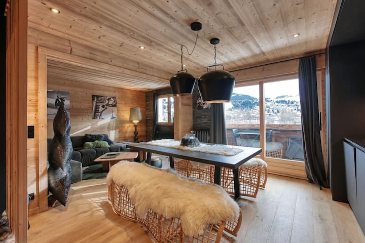 Appartement Cosy Avec Vue Montagne, Proche Village - Praz-sur-Arly