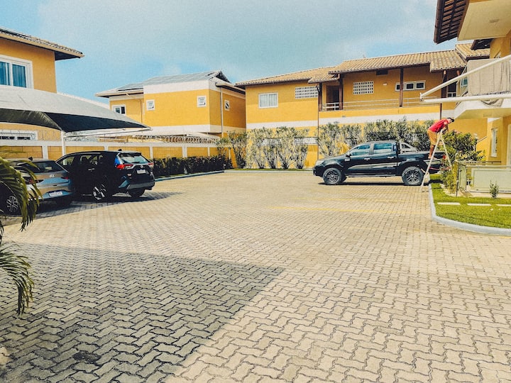 Upper Floor Ap. 2/4 Approx. 150m Taperapuã Beach. - Porto Seguro