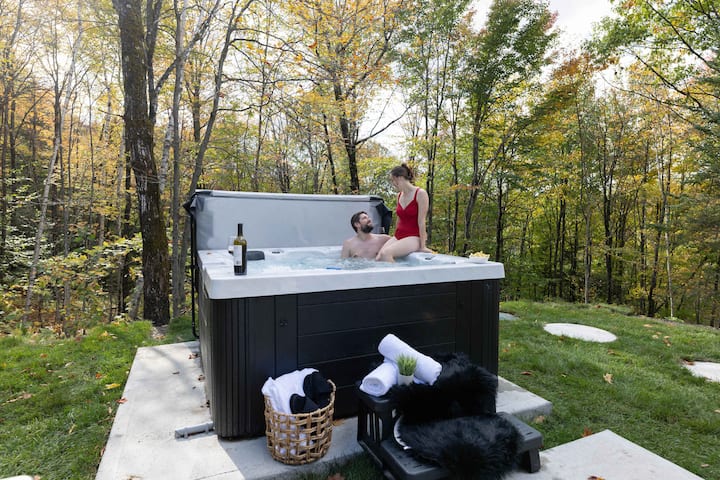 Mini Chalet Ecohaven - Spa - Hawkesbury