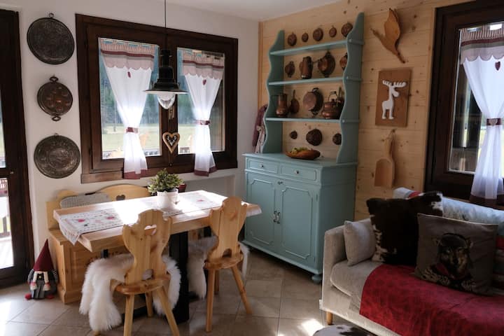 Casa Del Conte Nel Residence Fontanazzo - Pozza di Fassa