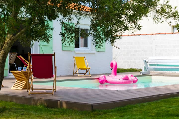 Jolie Maison Rénovée Avec Piscine - Les Sables 8 P - Vendée
