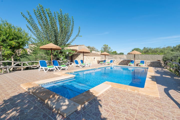 San Sole - Villa With Private Pool In Felanitx - Felanitx