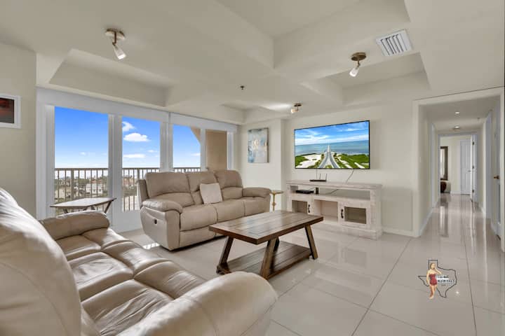 Resort-style Condo, Bay View, Pools & Beach Access - サウス・パドリー・アイランド, TX