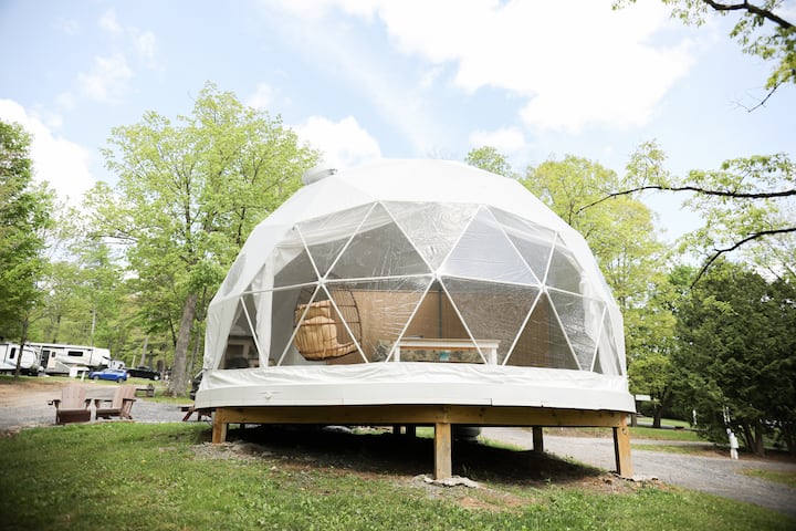 ~The Yurt Experience With Sauna - Bald Eagle State Park, Howard