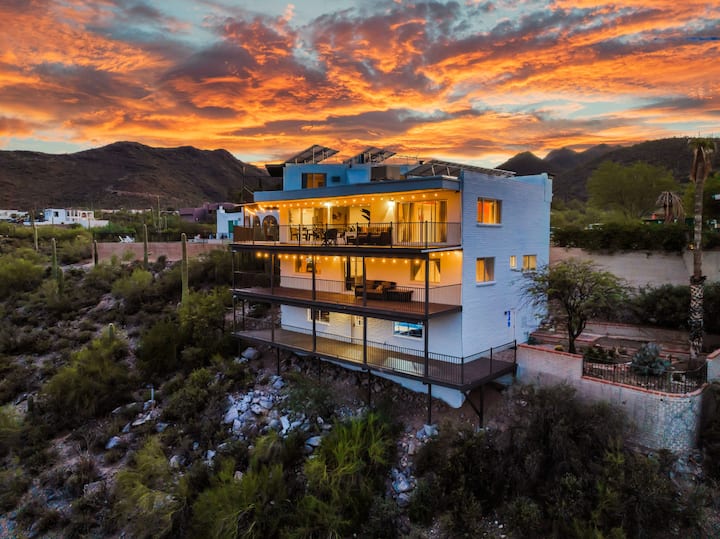 Horizon Haven • Gem Show Escape W/ Views+game Room - Tucson Estates, AZ