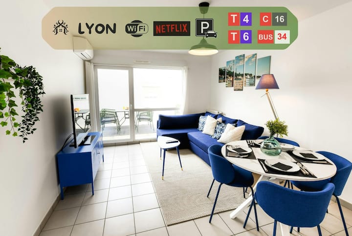 T2 Cocon Prestige Lyonnais : Sécurité, Commodités - Vénissieux