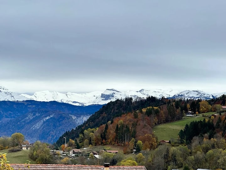 Joli Appartement à 2 Km Des Pistes Pour 5 Pers. - Mont-Saxonnex